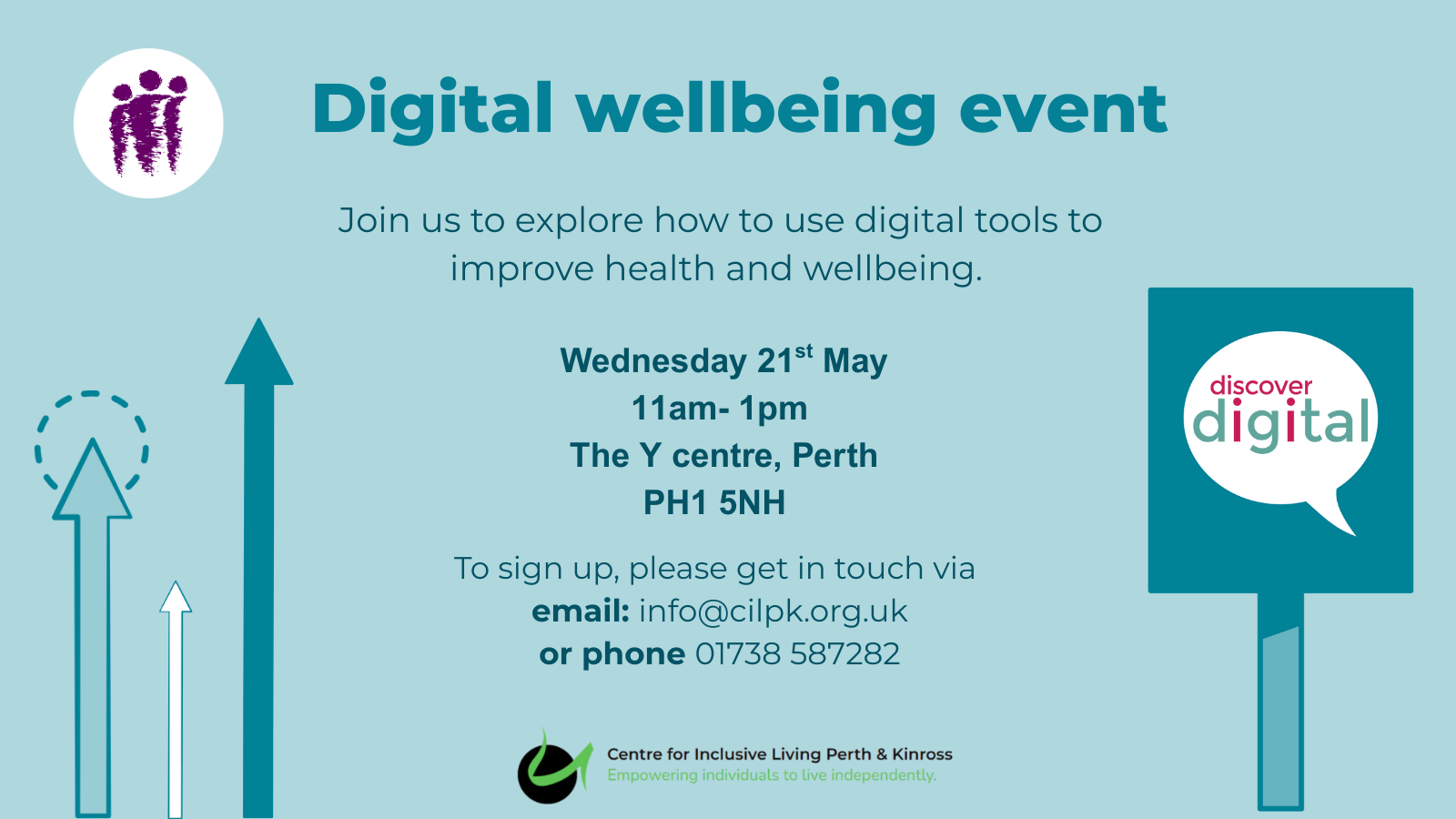 Digital Wellbeing Event | Centre for Inclusive Living Perth & Kinross